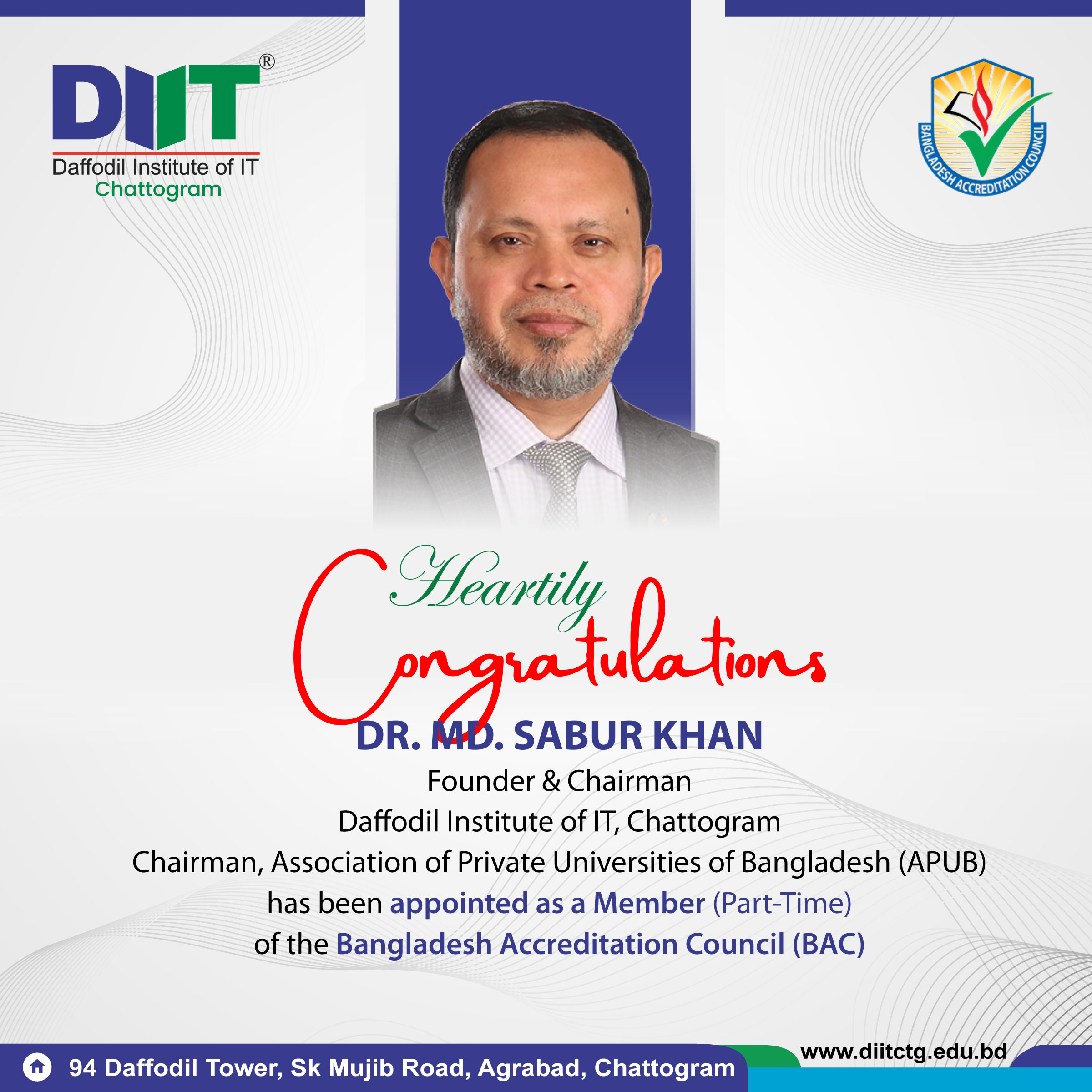 𝐂𝐨𝐧𝐠𝐫𝐚𝐭𝐮𝐥𝐚𝐭𝐢𝐨𝐧𝐬 𝐟𝐫𝐨𝐦 𝐃𝐈𝐈𝐓 𝐂𝐡𝐚𝐭𝐭𝐨𝐠𝐫𝐚𝐦! ⁣ - DIIT Chattogram | BBA ...